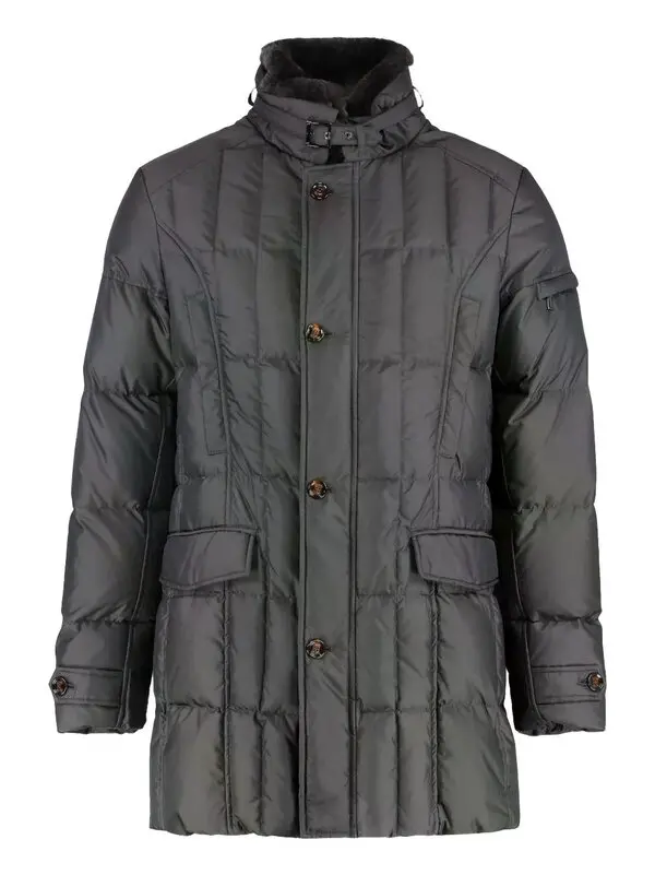 MOORER Quilted Jacket - Grey