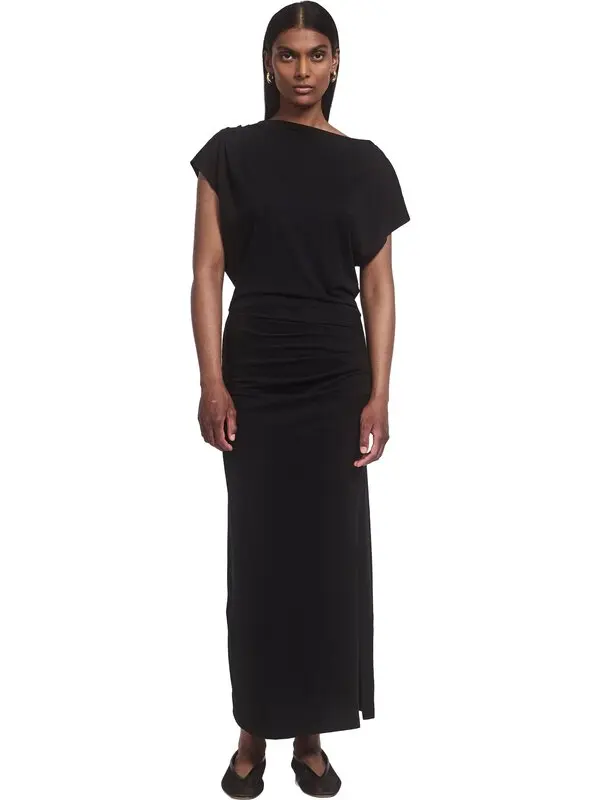 NINETY PERCENT Gabriel Maxi Dress - Black