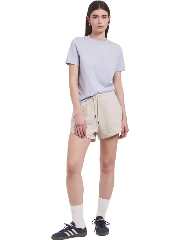 NINETY PERCENT Classic Sweatshorts - Oatmeal Melange