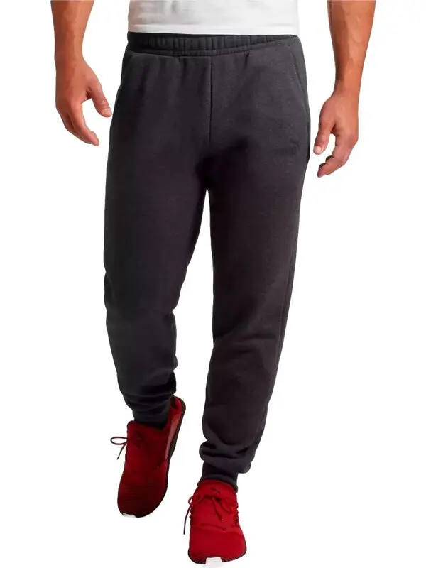 PUMA Logo Fleece Track Pants - Grey
