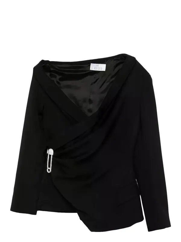 Giuseppe Di Morabito Embellished Safety-pin Blazer - Black