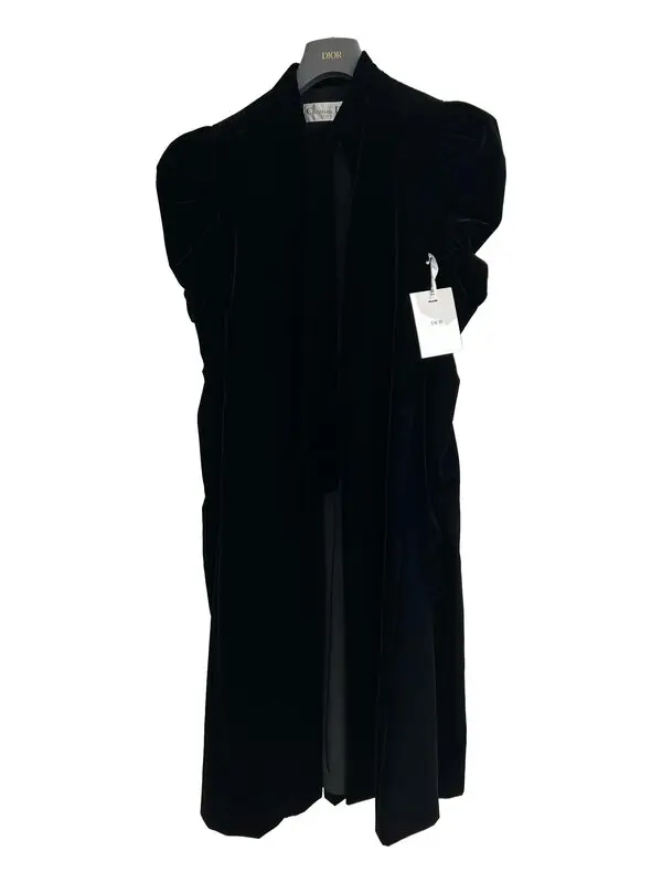Dior Velvet Cape - Black