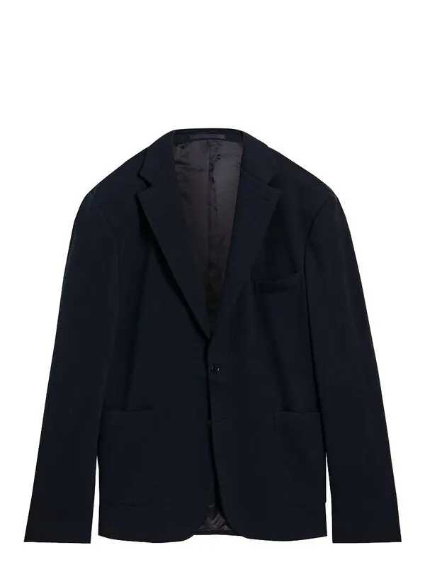 Officine Générale Arthus Jersey Blazer - Midnight Blue