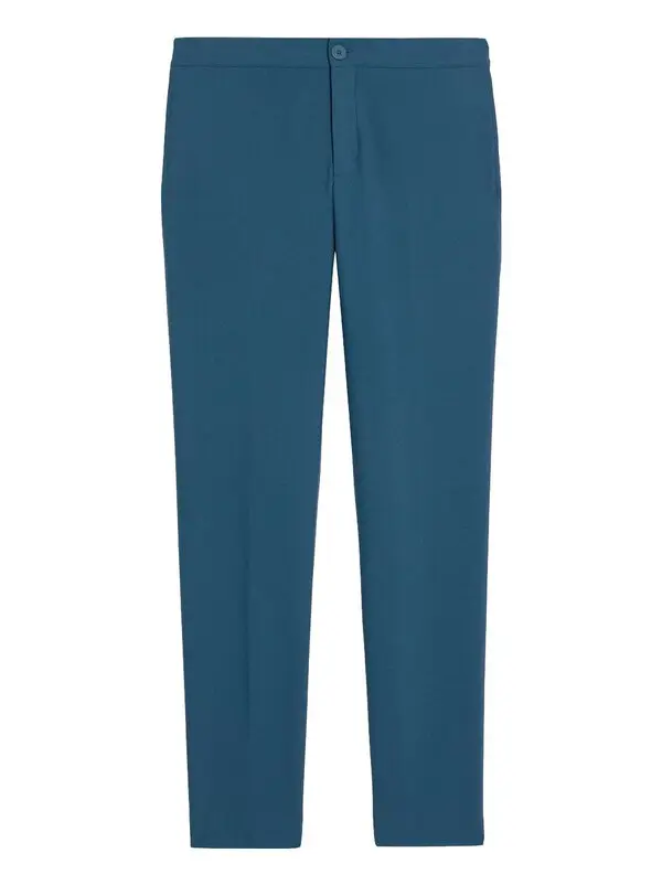 Sandro Tapered Woven Pants - Storm Blue
