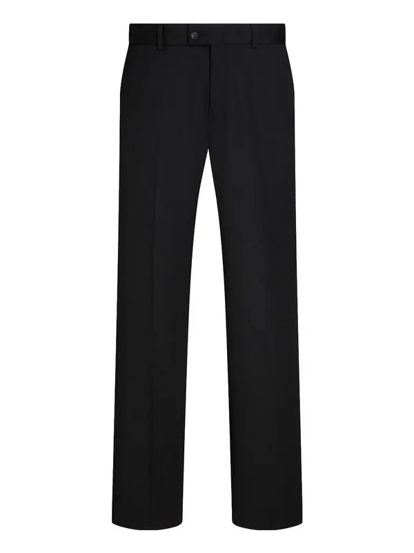 Sandro Twill Pants - Black