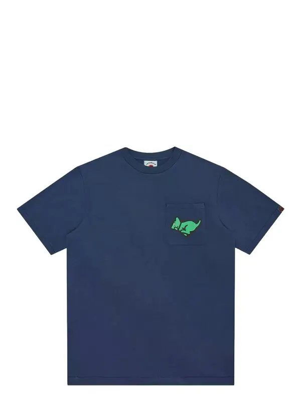 ICECREAM Apple-print T-shirt - Blue