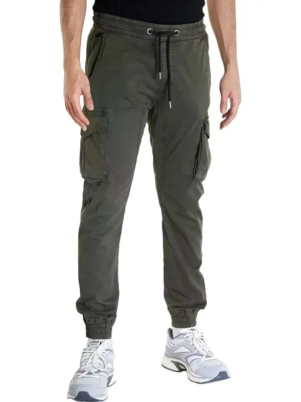 Alpha Industries Cargo-pockets Trousers - Grey