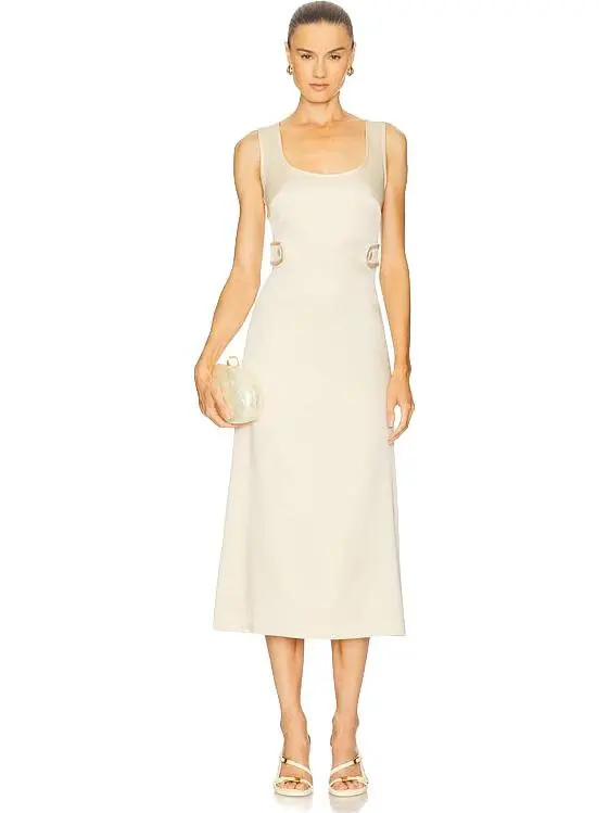 Alexis Briette Dress - Ivory