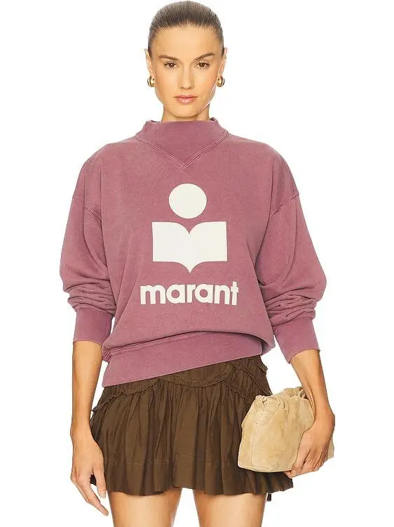 Isabel Marant Moby Sweatshirt - Raspberry