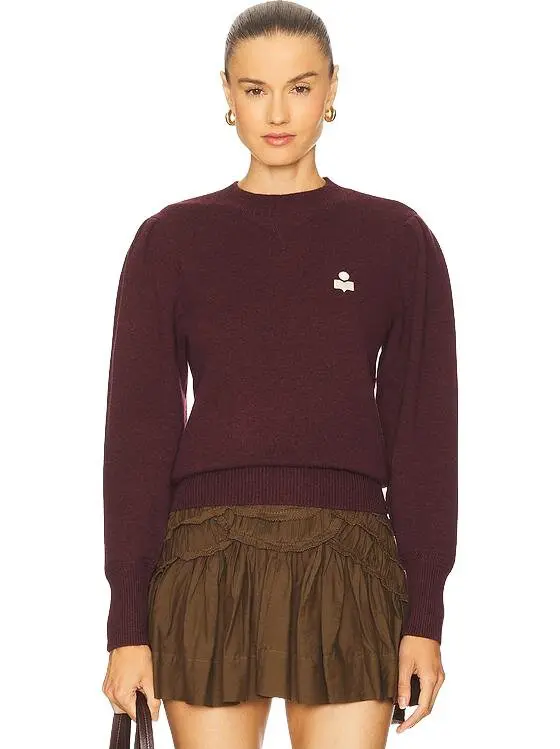 Isabel Marant Kelaya Sweatshirt - Burgundy