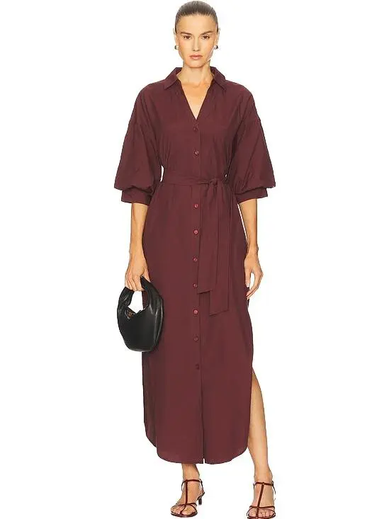 Brochu Walker Kate Maxi Dress - Barolo