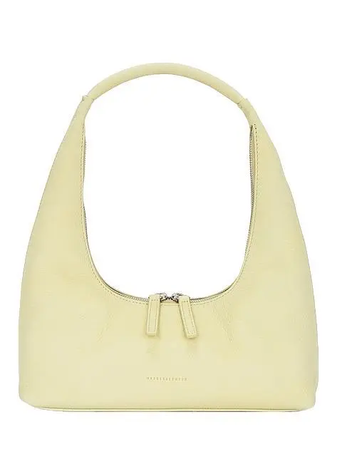 MARGESHERWOOD Hobo Shoulder Bag - Avocado