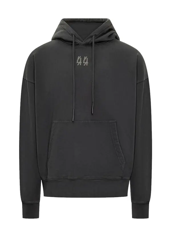 44 LABEL GROUP Logo Hoodie - Black