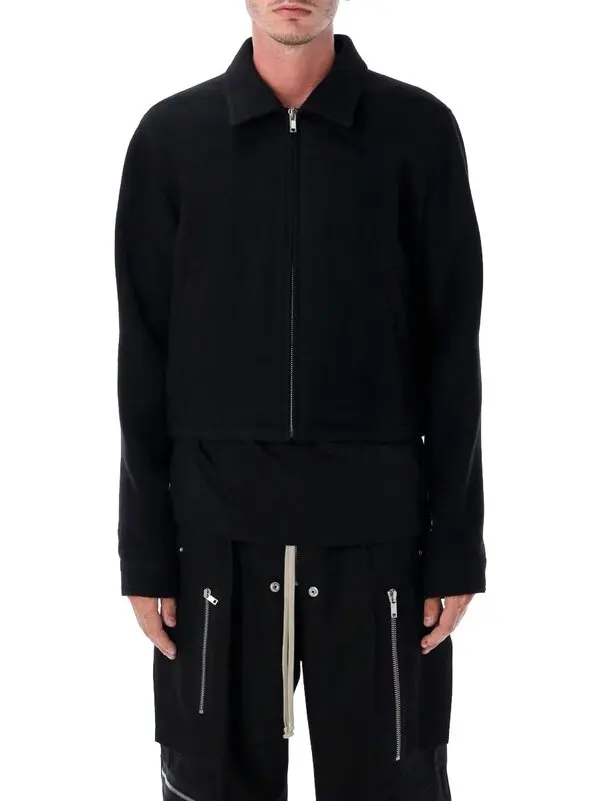 Rick Owens Alice Brad Wool Jacket - Black
