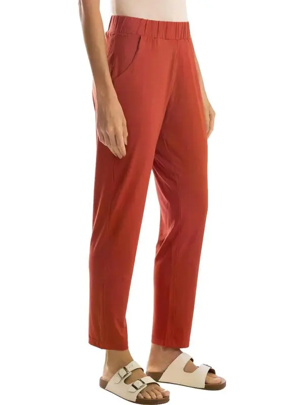 LYGIA & NANNY Elasticated-waist Trousers - Red