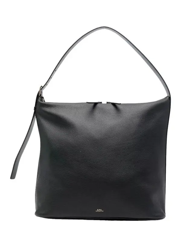 A.p.c. Zip-top Tote Bag - Black