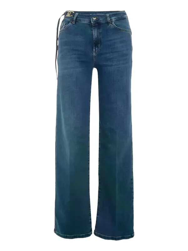 Liu Jo Belted Jeans - Blue