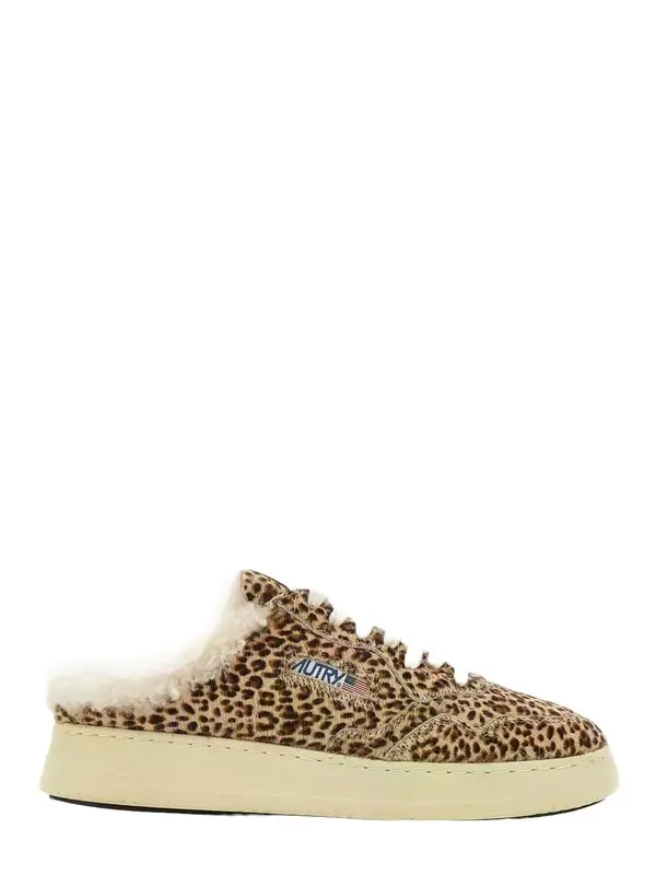 AUTRY Animal-print Sneakers - Brown