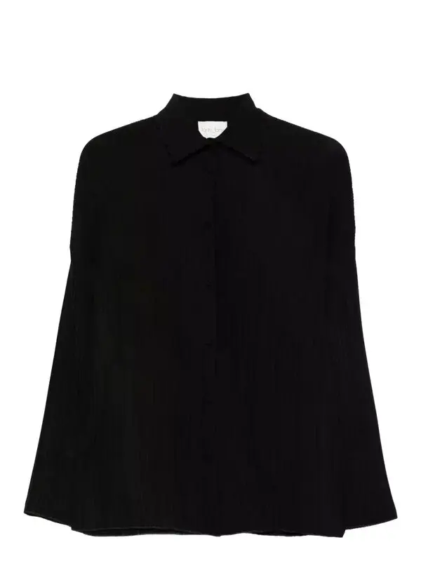 FORTE_FORTE Long-sleeve Shirt - Black