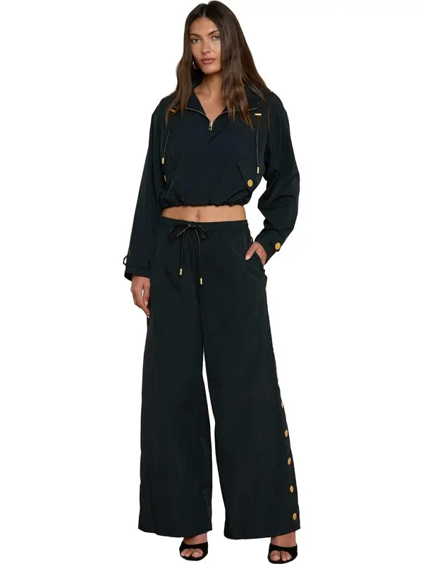 L'Agence Valkyrie Snap Pants - Black