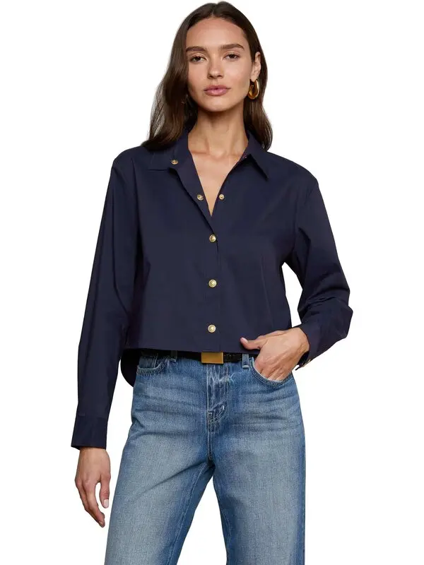 L'Agence Cosette Shirt - Midnight