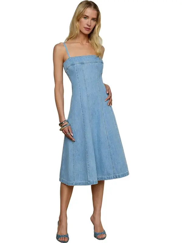 L'Agence Mitzy Denim Dress - Le Grand