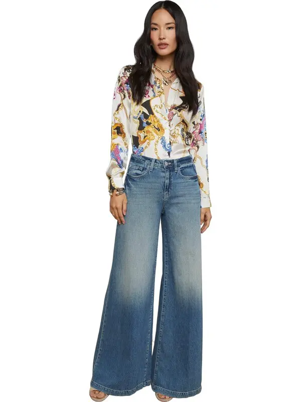 L'Agence Quincy Wide-leg Jean - Lynnwood