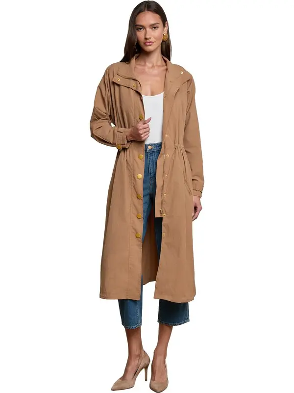 L'Agence Toshi Windbreaker - Cinnamon Swirl