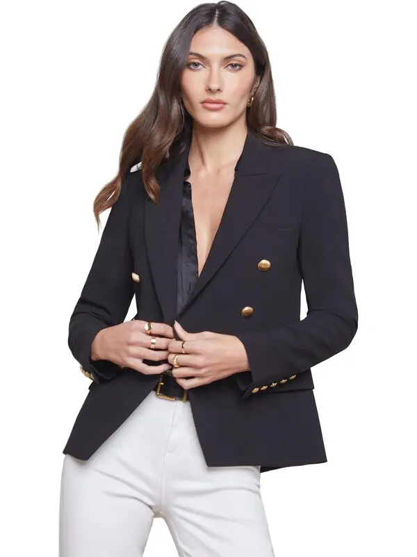 L'Agence Kenzie Blazer - Black