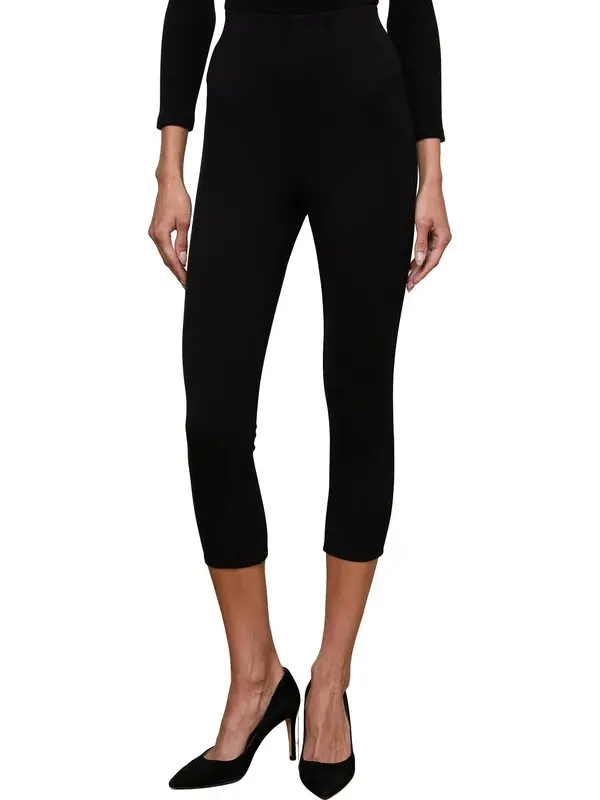 L'Agence Dee Capri Pants - Black