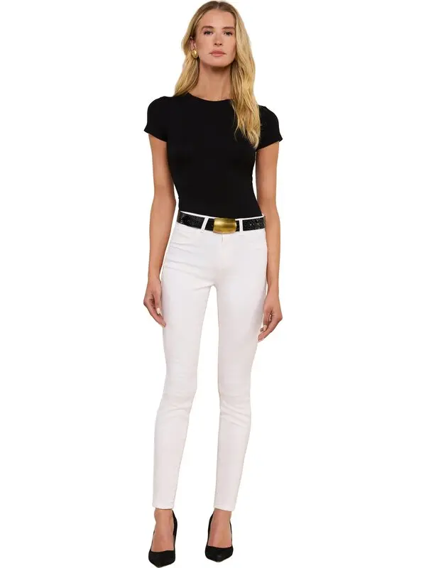 L'Agence Marguerite Skinny Jean - Blanc