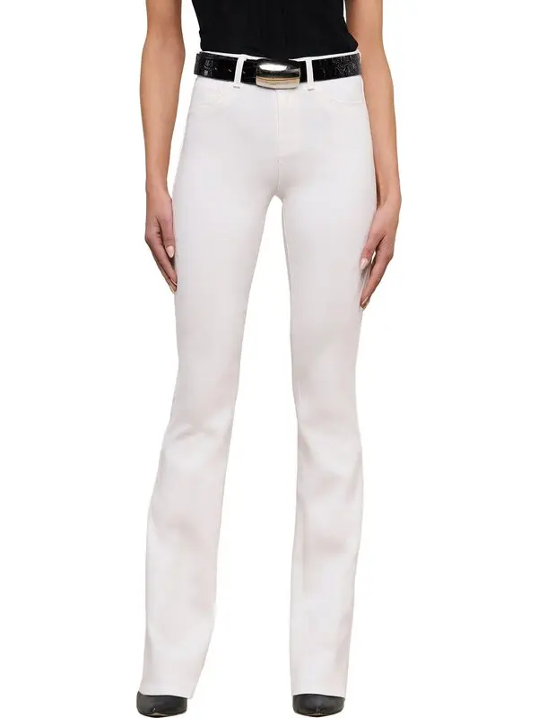 L'Agence Selma Bootcut Jeans - Blanc