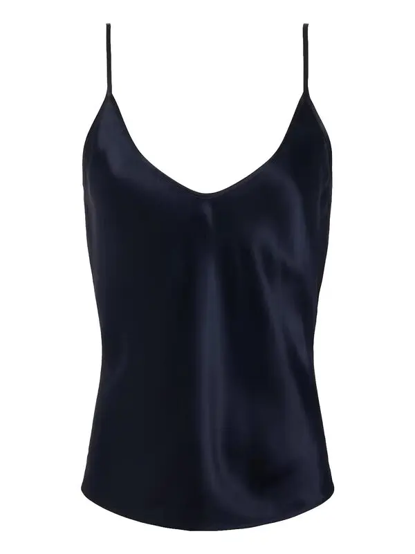 L'Agence Lexi Silk Camisole - Midnight