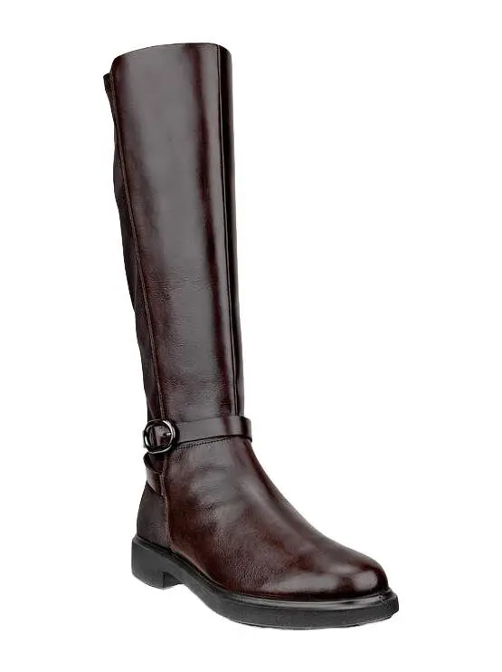 Ecco Tall Boots - Mocha/black