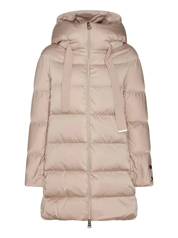 Herno Mid-length Puffer Down Jacket - Beige