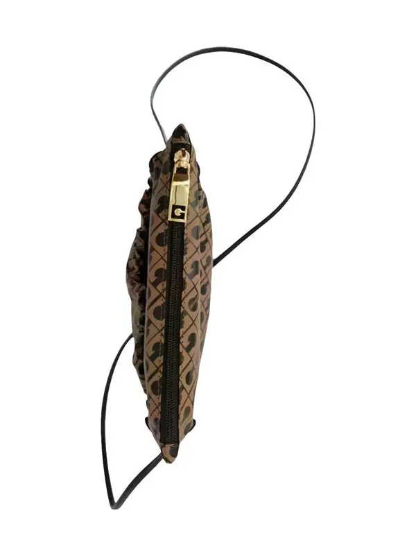 GHERARDINI Drawstring Crossbody Bag - Brown