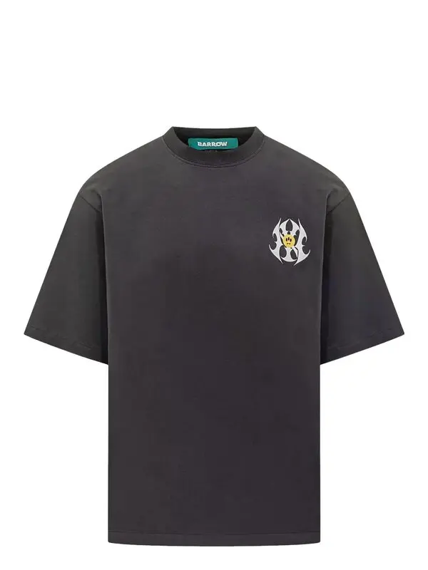 BARROW Graphic Print T-shirt - Grey