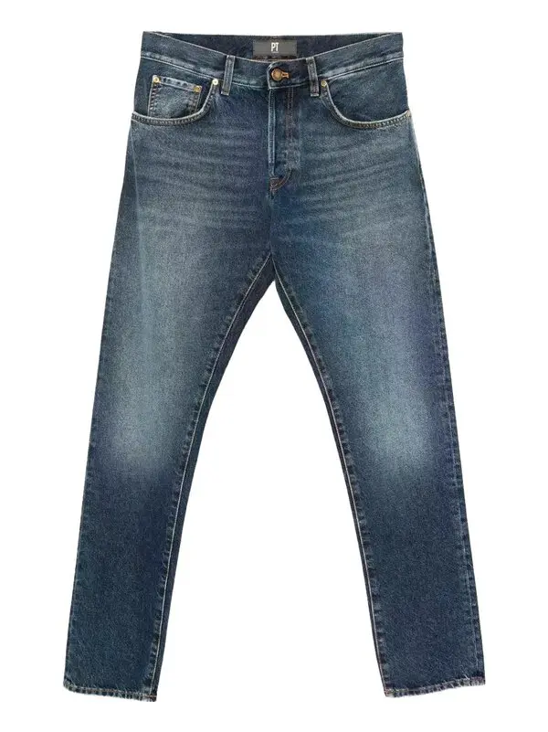 PT TORINO Logo-patch Jeans - Blue