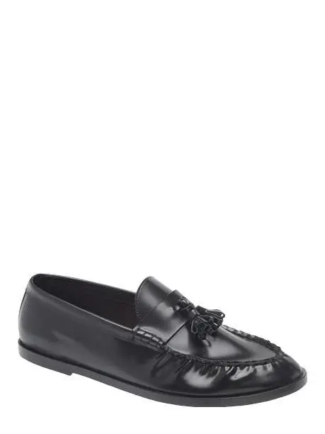 THE ROW Tassel Loafer - Black