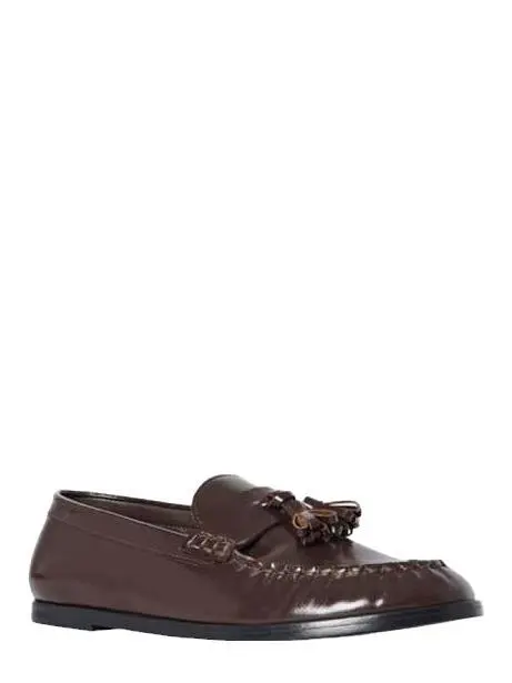 THE ROW Tassel Loafer - Espresso