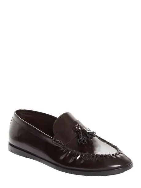 THE ROW Tassel Loafer - Espresso