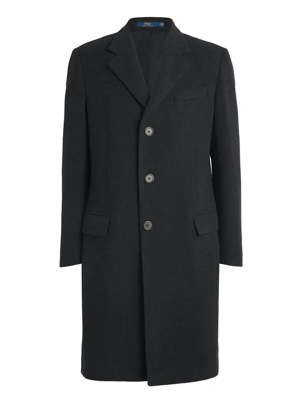Ralph Lauren Wool-blend Overcoat - Grey