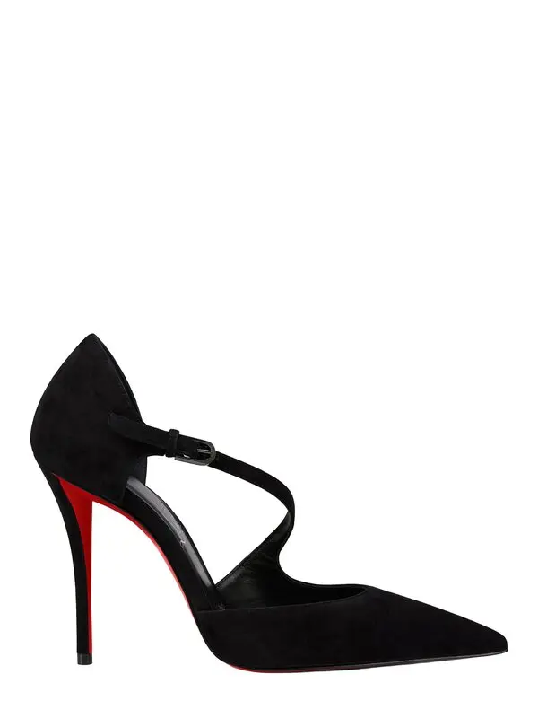 CHRISTIAN LOUBOUTIN Miss Ziggyta Pumps 100 - Red