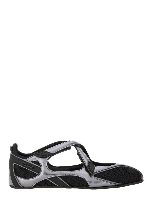 Attico Floor 01 Ballet Flats - Black