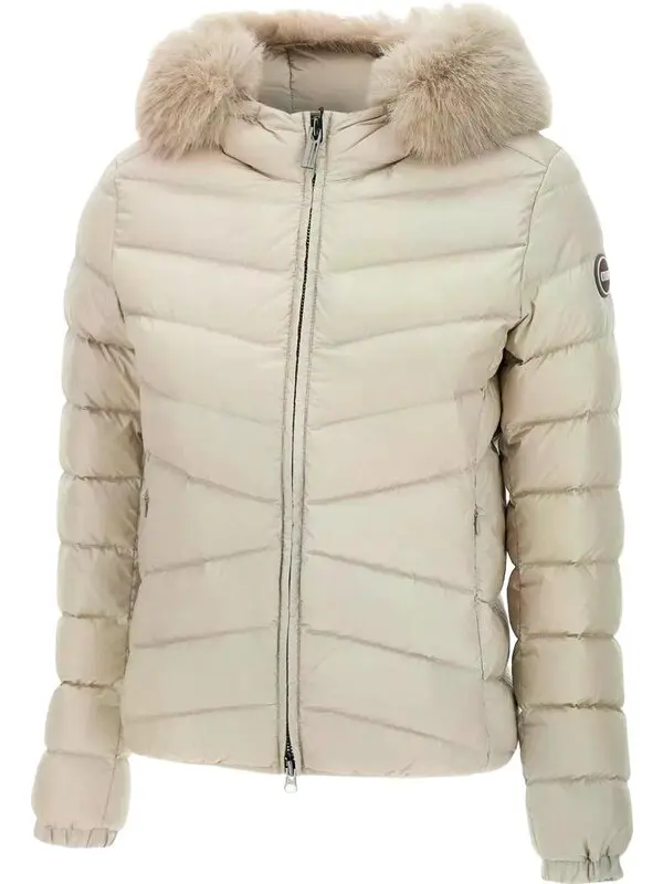 COLMAR Fur-trimmed Jacket - Neutrals