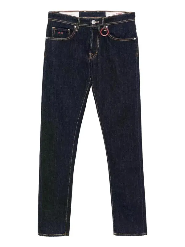 TRAMAROSSA Cotton Denim Jeans - Blue