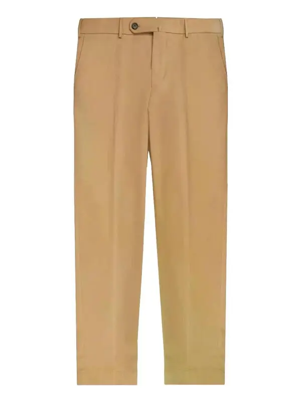 Incotex Flat-front Trousers - Neutrals