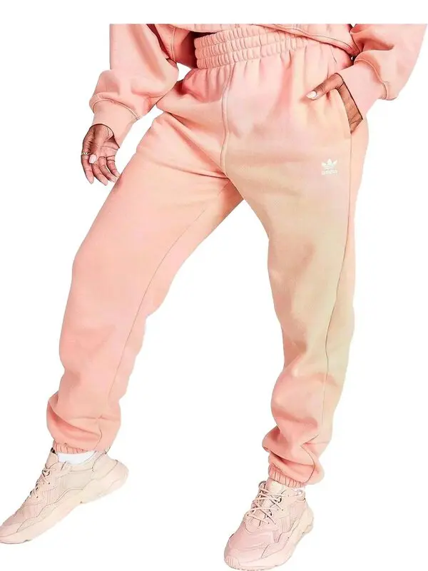 Adidas Elasticated-waistband Track Pants - Pink