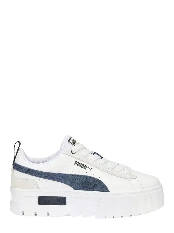 PUMA Mayze Platform Sneakers - White