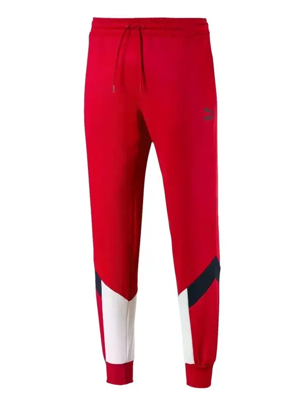 PUMA Iconic Mcs Colour-block Track Pants - Red